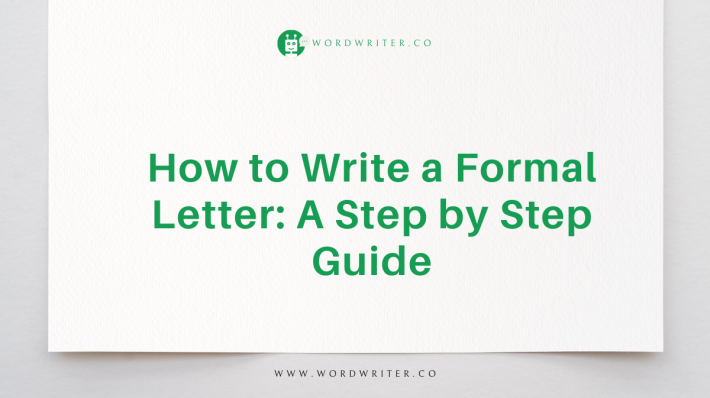 Comment rédiger une lettre formelle : un guide étape par étape ...